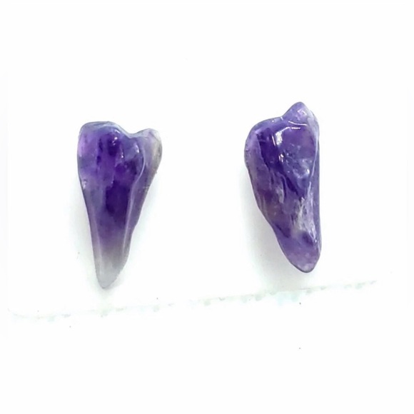 Hand Crafted | Jewelry | Amethyst Fang Tooth Claw Talon Spike Wolf Vamp ...